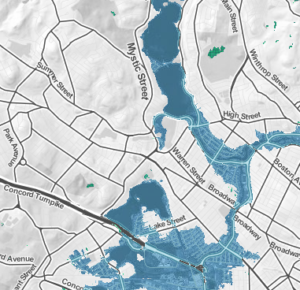 "Surging Seas" Risk Zone Map Shows Arlington Wetlands Threat ...